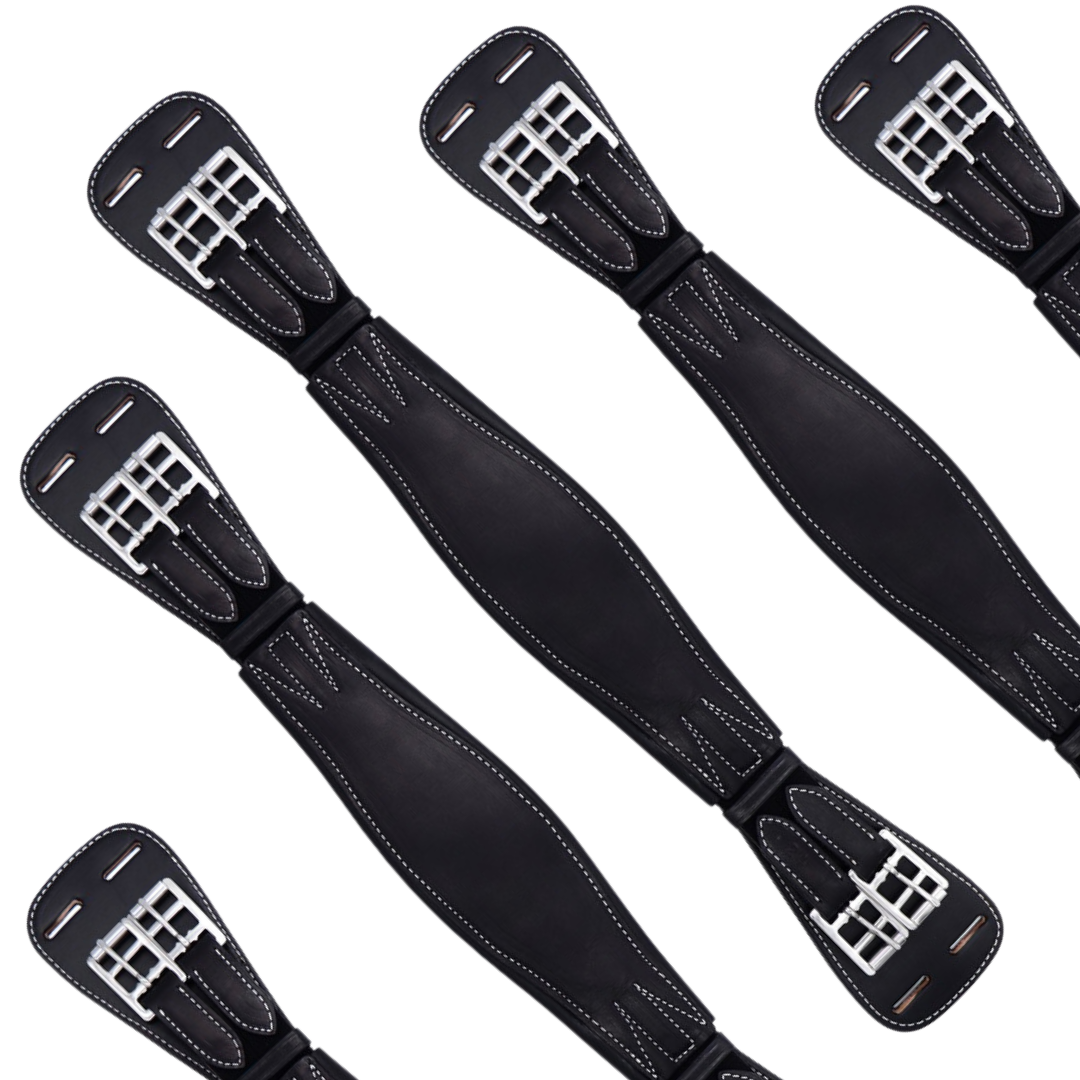 Padded Leather Dressage Girth – Remarkable Leather Goods