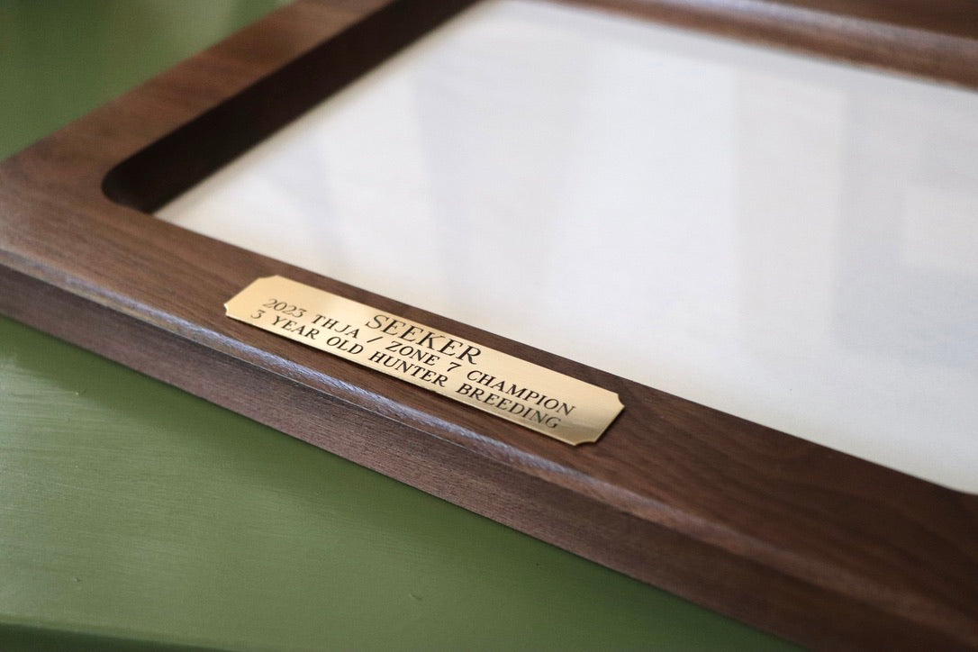 Trophy Picture Frame – Remarkable Leather Goods