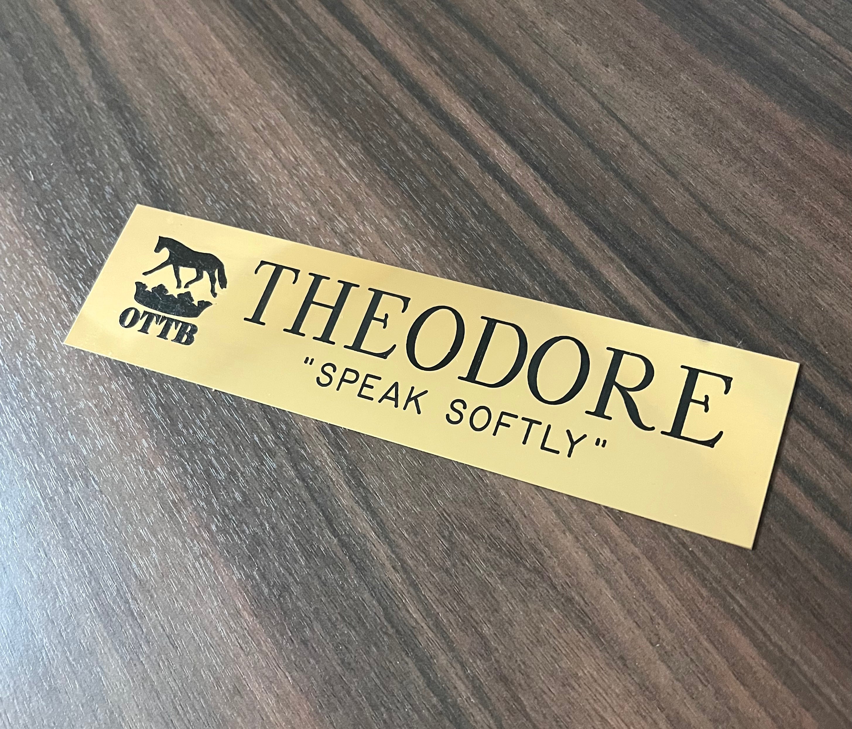 2" x 8" Traditional Metal Stall Plate – Remarkable Leather Goods